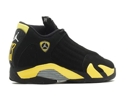 Air Jordan 14 Retro Bp Thunder Air Jordan 312092 070 Black