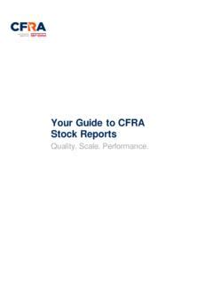 Your Guide To Cfra Stock Reports Your Guide To