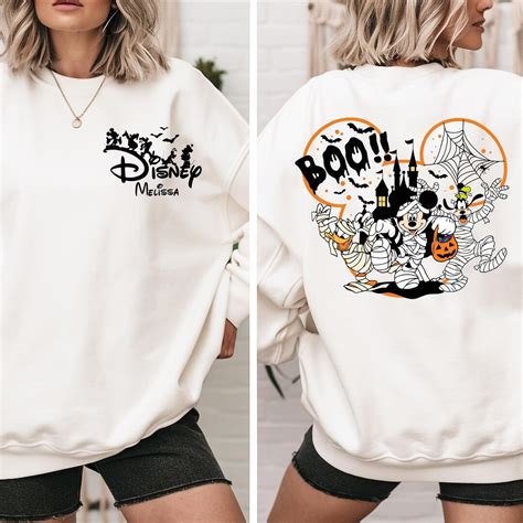 Custom Disney Halloween Sweatshirt Halloween Disneyworld Trip