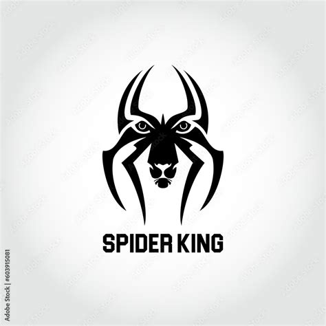 Logo Spider Template Spider Logo Design Silhouette Black Widow Spider