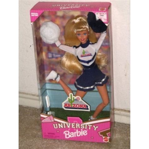 1996 Special Edition University Of Arizona Barbie Cheerleading Doll