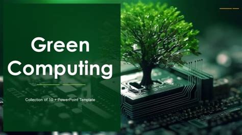 green computing powerpoint presentation and slides ppt template slideteam