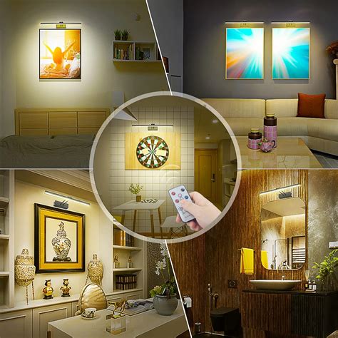 Funchday Luz De Imagen Luz De Arte A Control Remoto Con Regulable
