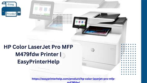 PPT HP Color LaserJet Pro MFP M Fdw Printer EasyPrinterHelp PowerPoint Presentation ID