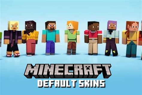 Minecrafts New And Old Default Skins Complete Guide Beebom
