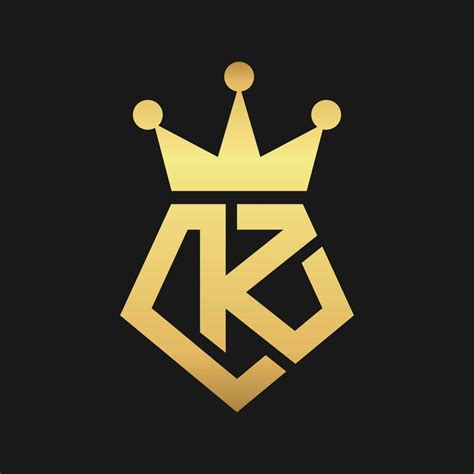 Luxury Letter K With Crown Logo Vector 32164877 Vector Art At Vecteezy