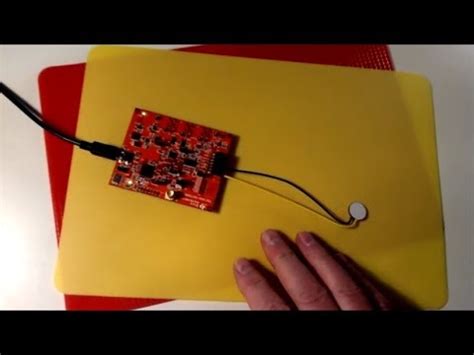 TI Ultrasonic Sensor TDC1000 TDC7200EVM A Very First Trial Of The GUI YouTube