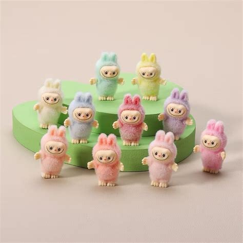 Jual Karakter Labubu Mini Stand And Labubu Mini Seat Lucu Viral Cocok