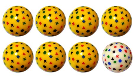 Cutshots 8 Ball Set Version 2 Star Blue Cutshots Aim Trainer