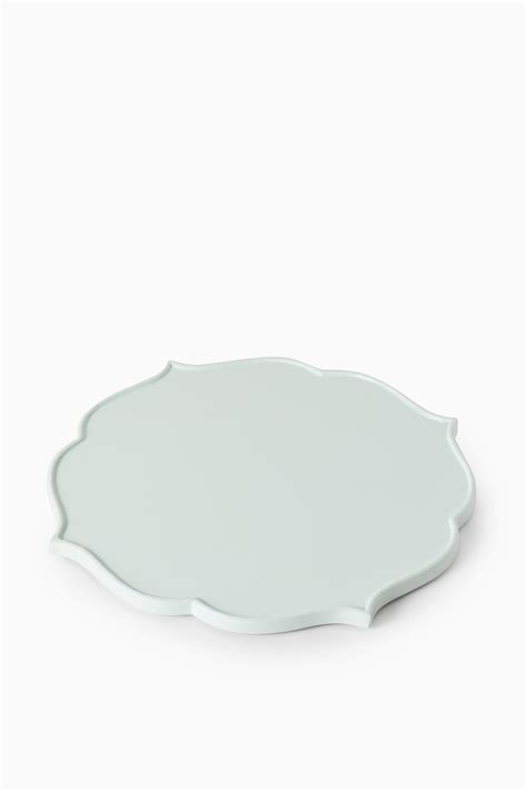 Mehrab Grande Platter Aqua Blue Suite No8