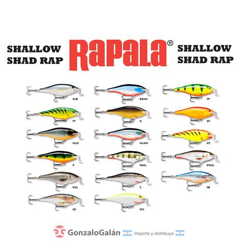 Señuelo Rapala Shallow Shad Rap Gonzalo Galan