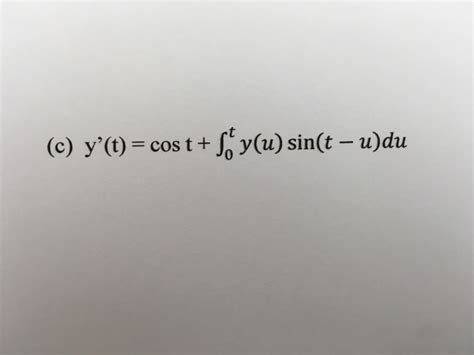 Solved Solve By Using The Laplace Transform C Chegg