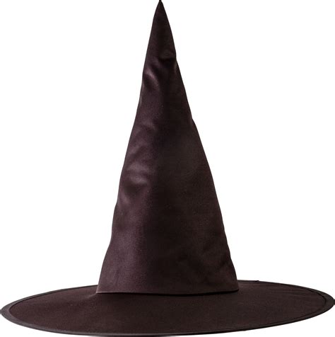 Witch Classic Pointy Hat Black One Size Wearable Costume Accessory