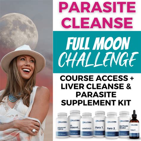 Parasite Cleanse Course Liver Cleanse And Parasite Supplement Kit Vi