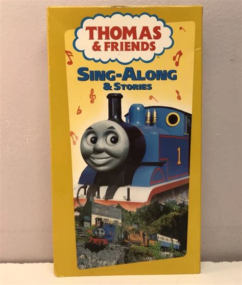 Thomas Tank Engine Sing Along Vhs Video Tape Train Vtg Mustard Yellow