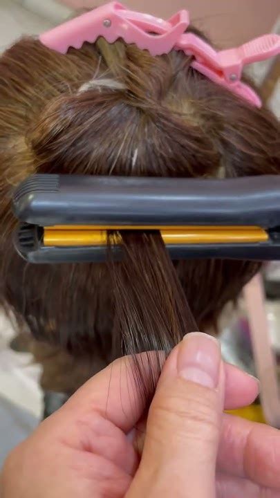 붙임머리 1초컷 쌉가능 붙임머리 붙임머리교육 붙임머리전문점 Youtube