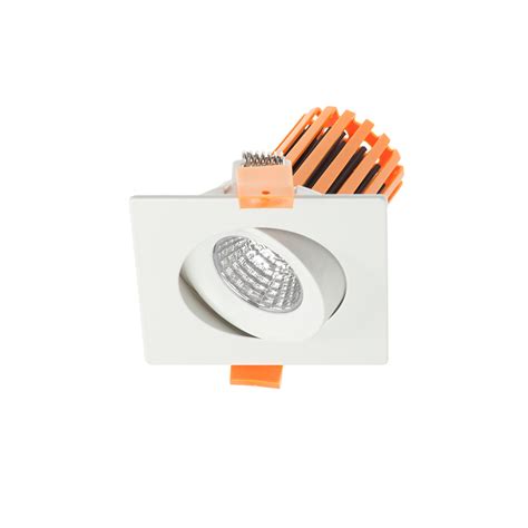 Luna Tilt Square Led Downlight The Lighting Centre Nz