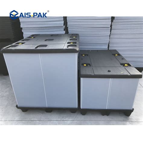 Returnable Collapsible Plastic Pallet Container Box Collapsible Pallet Container And