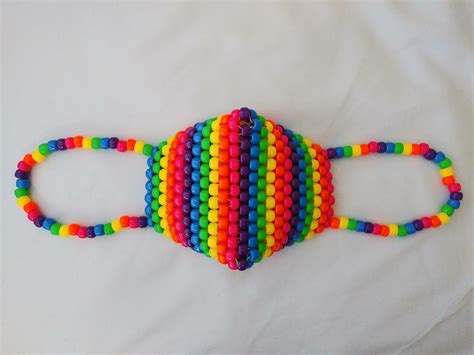 I Made My First Kandi Mask 🌈 R Kandi