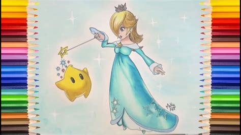 How To Draw Rosalina And Luma