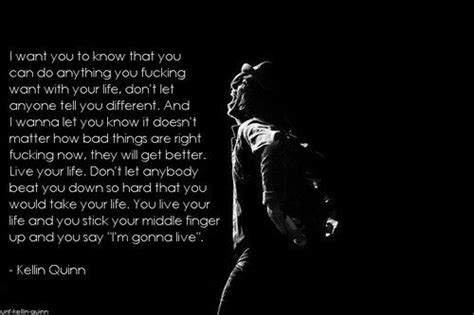 Kellin Quinn Quote Sleeping With Sirens Kellin Quinn Quotes