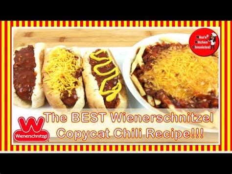 The Best Wienerschnitzel Copycat Chili Recipe Youtube