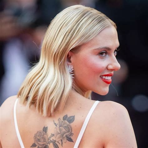 Scarlett Johansson Hand Tattoos