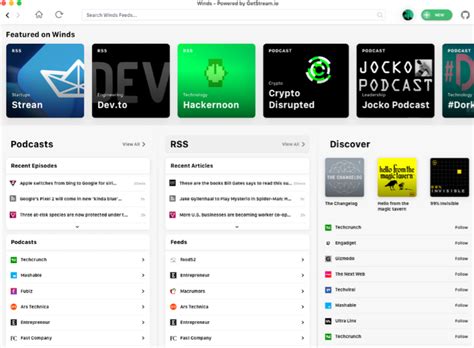 5 New Rss Reader Apps For News Feeds And Podcast Subscriptions