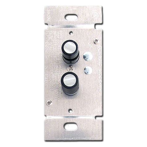 Push Button Light Switch Dimmers Single Pole 600 Watt