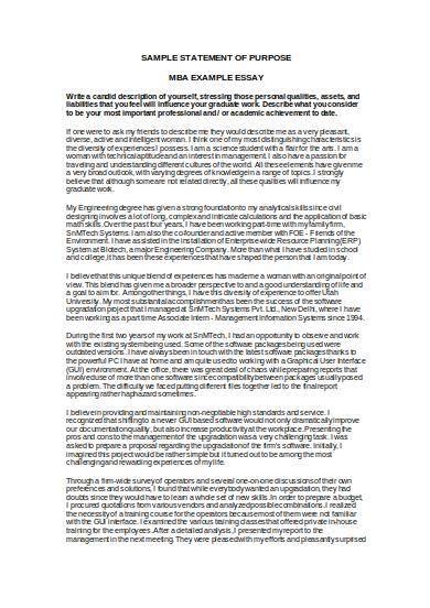 FREE Statement Of Purpose Templates In PDF MS Word