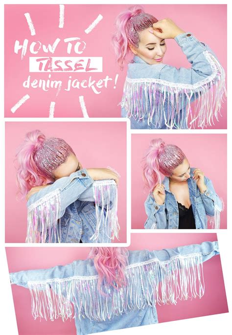 Diy Sequin Tassel Jacket By Tashaleelyn