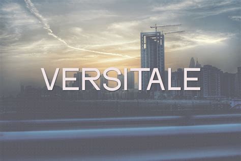 Versitale Font · 1001 Fonts