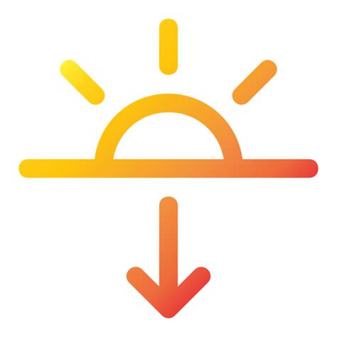 Sunset Free Nature Icons