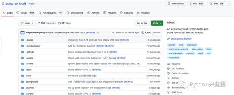 新一代 Python 代码纠错工具Ruff突出一个字快 知乎