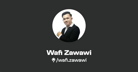 Wafi Zawawi Instagram Facebook Tiktok Linktree
