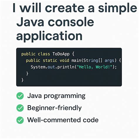 create a custom java console application for you by shadi ibraheem fiverr