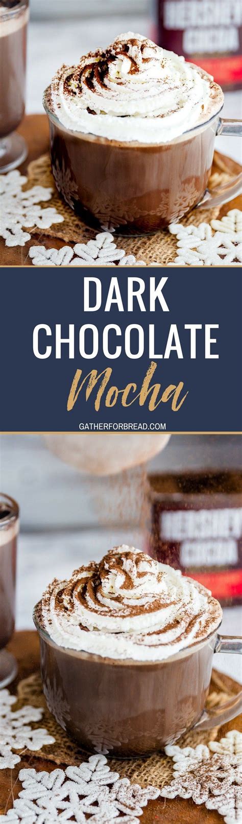Dark Chocolate Mocha Dark Chocolate Mocha With An Easy Recipe Hot