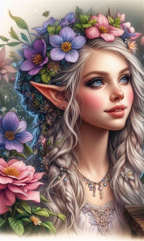 Pin Von Kathy Richard Auf Elves And Faeries Illustration