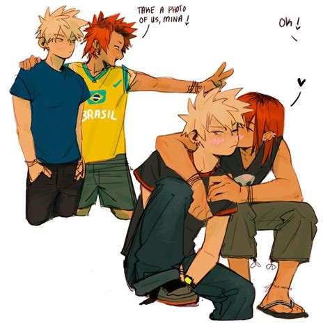 Bakugo And Kirishima♡⃕ Bakugo Katsuki Fanart Cute Boku No Hero