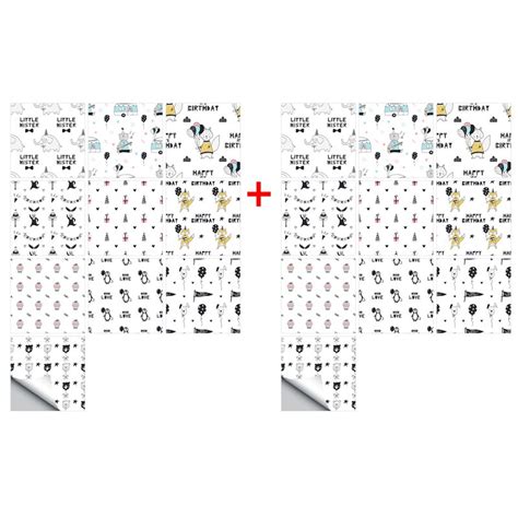 20pcs Cartoon Fox Self Adhesive Tile 3d Wall Stick Grandado