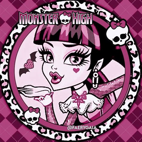 💗 Draculaura 𔓕 ¡ Draculaura Symbol Draculaura Poster Draculaura Font
