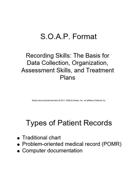 Soap Format Pdf Medical Record Breathing