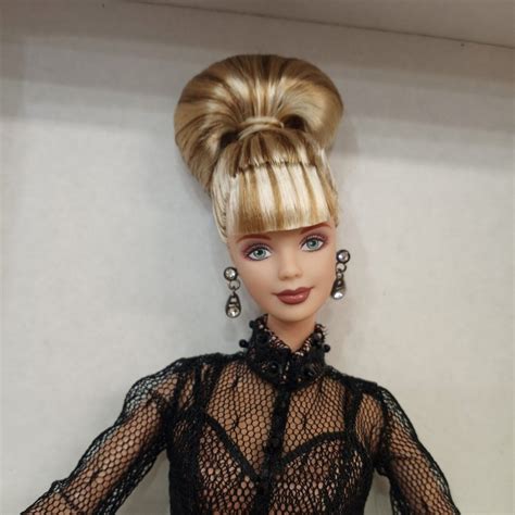 Nolan Miller Sheer Illusion Barbie Doll Sheer Lace Gown Box Etsy Artofit