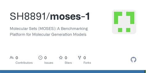 Github Sh8891moses 1 Molecular Sets Moses A Benchmarking