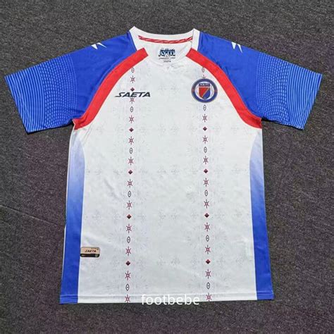 Maillot Haïti 2025 2026 Blanc Footbebe