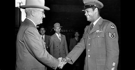 1948 President Truman Abolished Racial Discrimination In Military