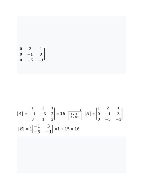 Cours5 Properties Of Determinant Pdf Matrix Mathematics Algebra