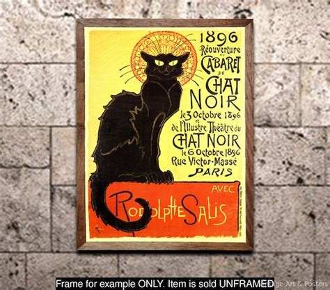 Vintage French Cat Posters