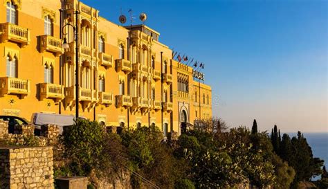 Excelsior Palace Four Seasons Palazzo Hotel On Taormina Shore Over