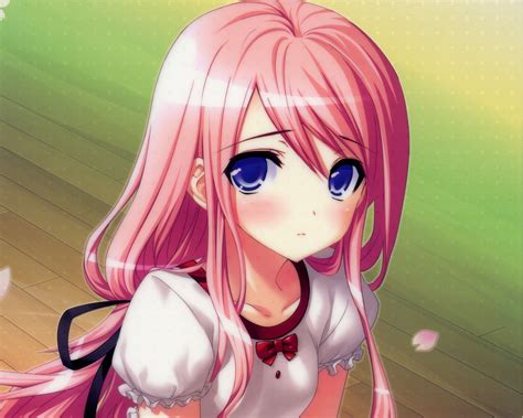 Anime Girl Cute Pink Hair Wallpapers Wallpaper Cave